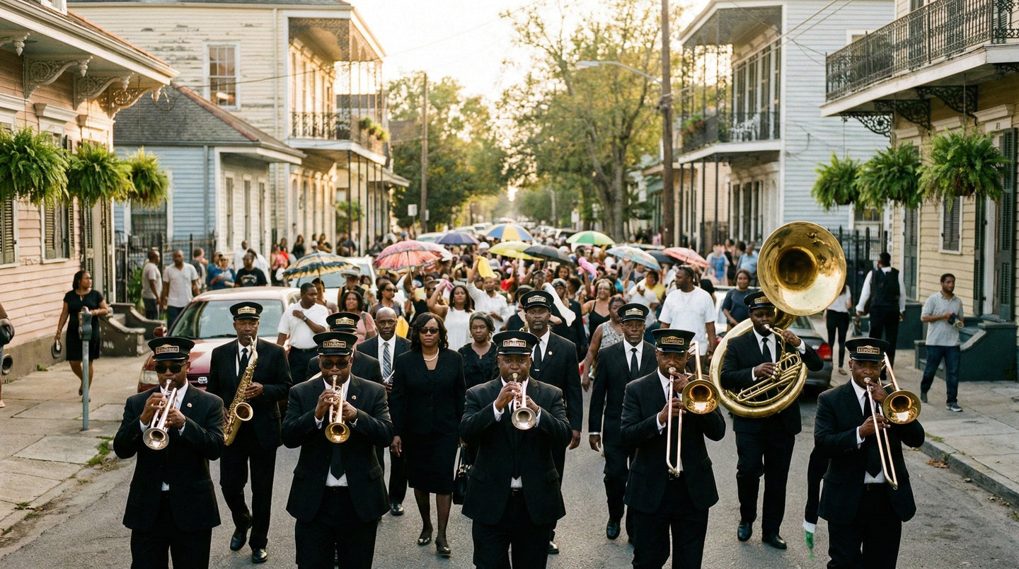 New Orleans Jazz Funerals: Second Line Traditions, Meaning, and Etique ...