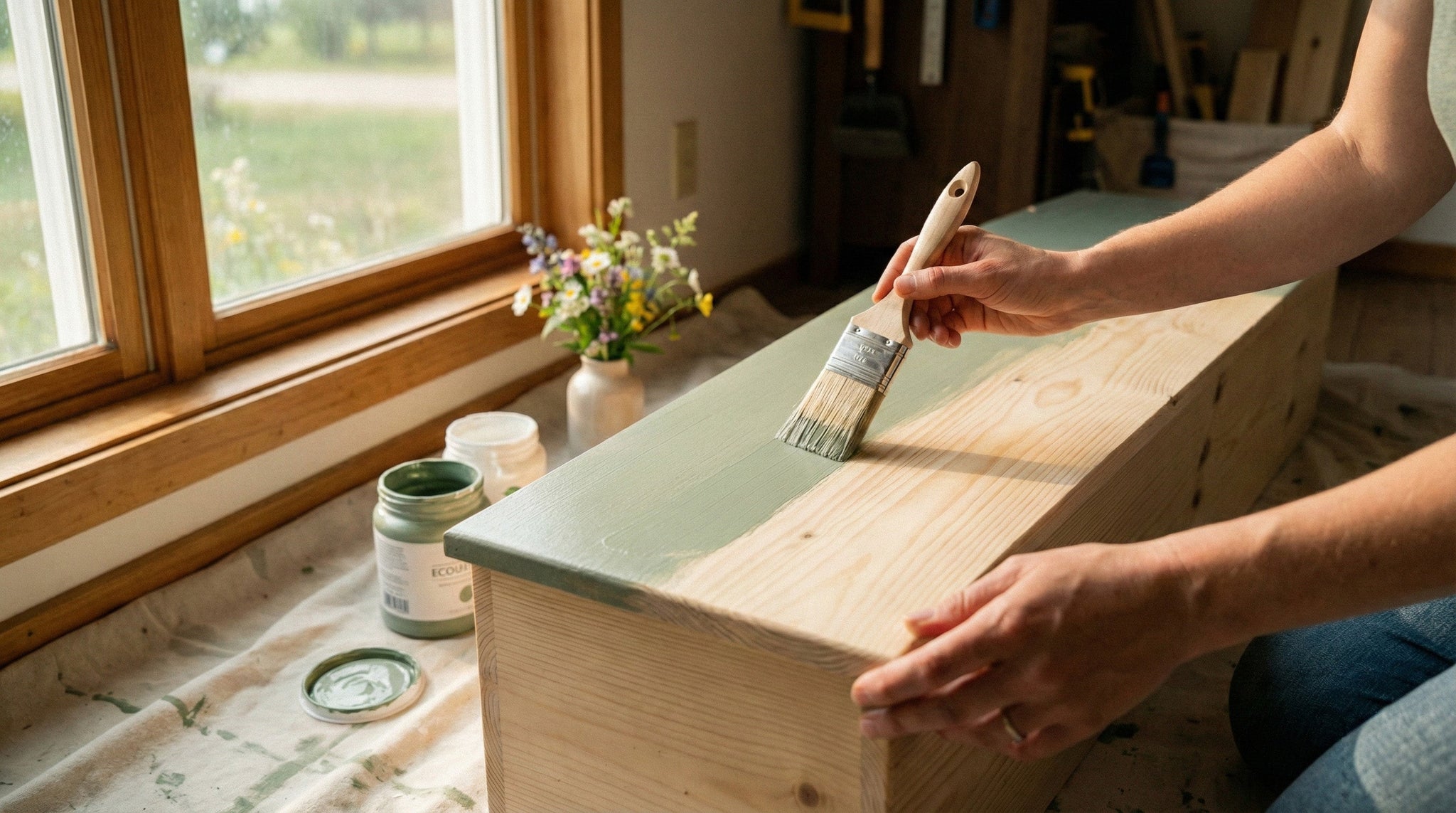 Painting a Casket Safely: Low-VOC, Non-Toxic Paints and Finishes for F ...