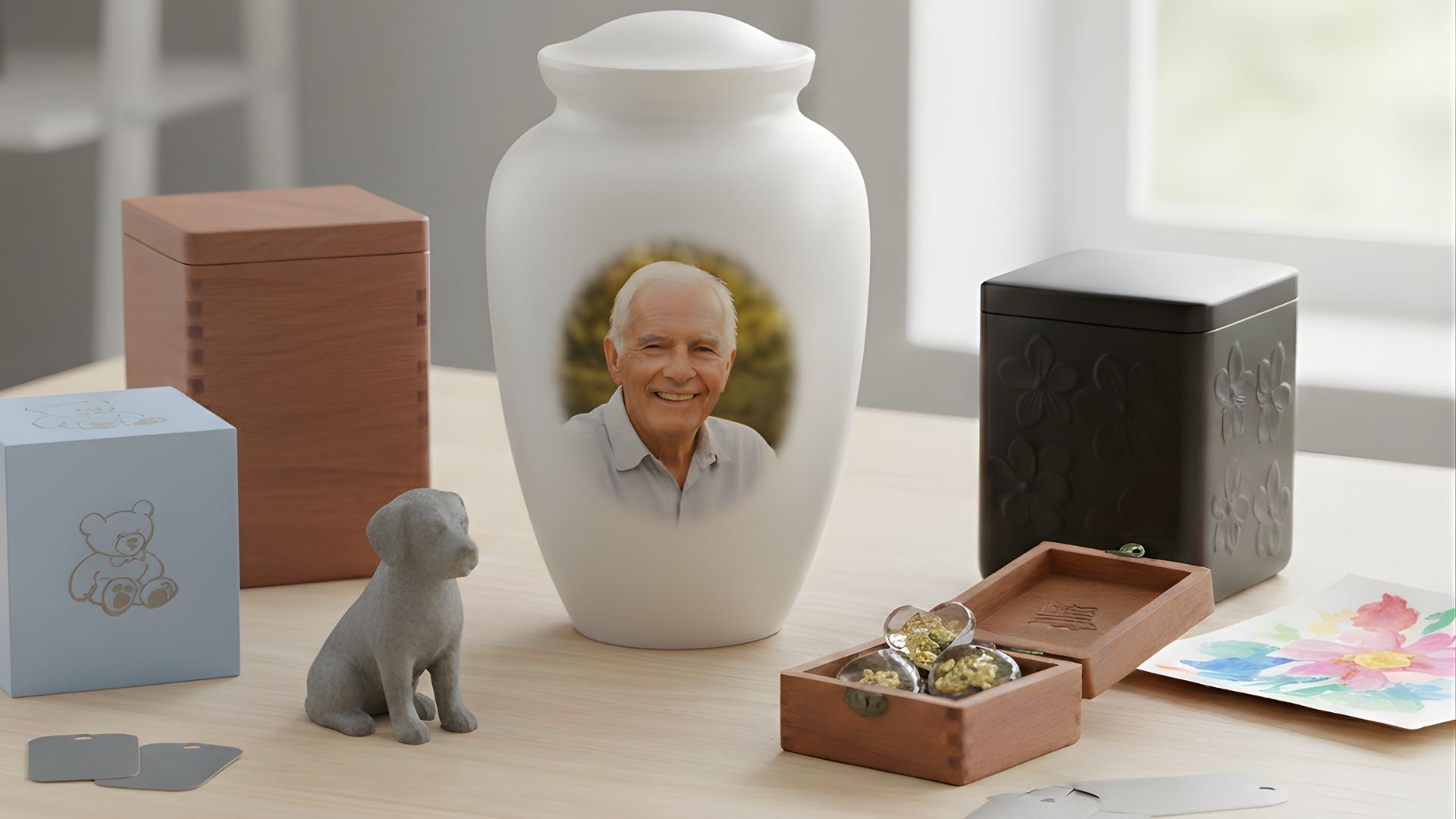 Personalized Cremation Urns: Custom Photos, Engraving, 3D Prints, and ...