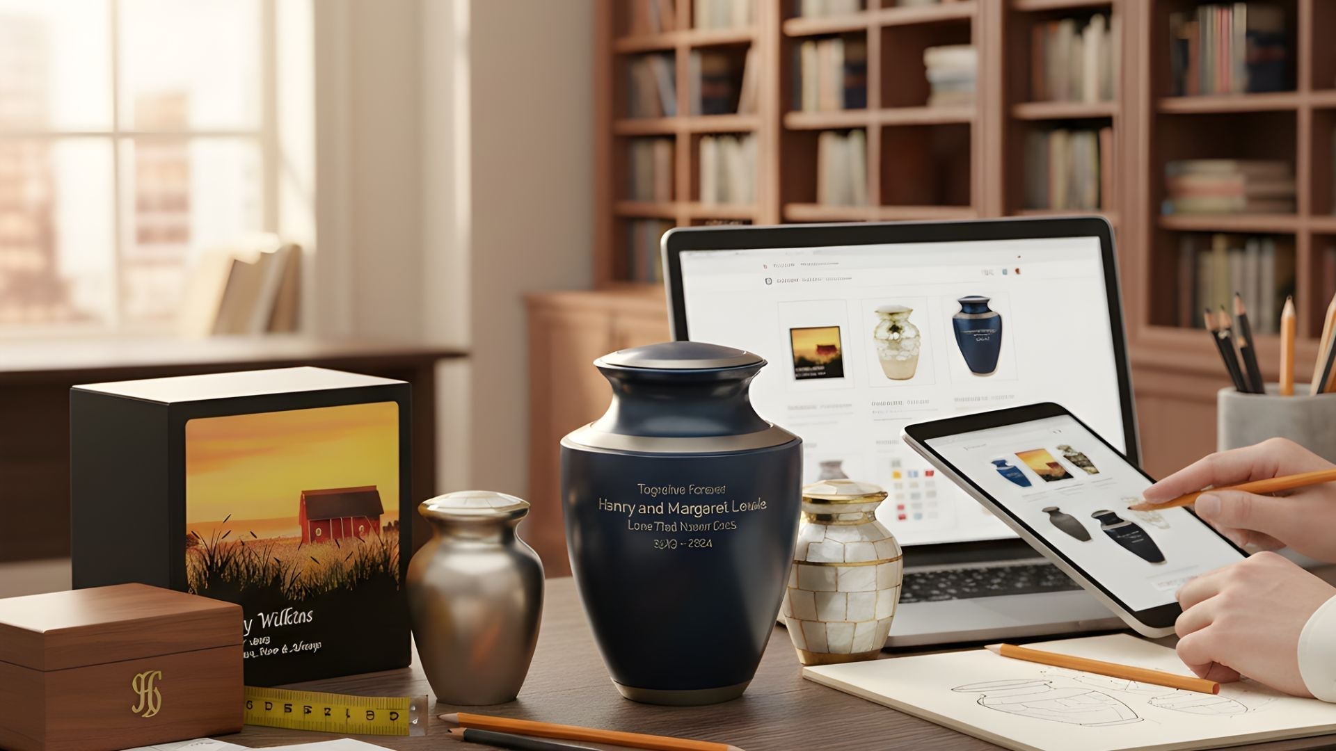 Personalized Cremation Urns: Engraving, Photos, Custom Designs, and Or ...