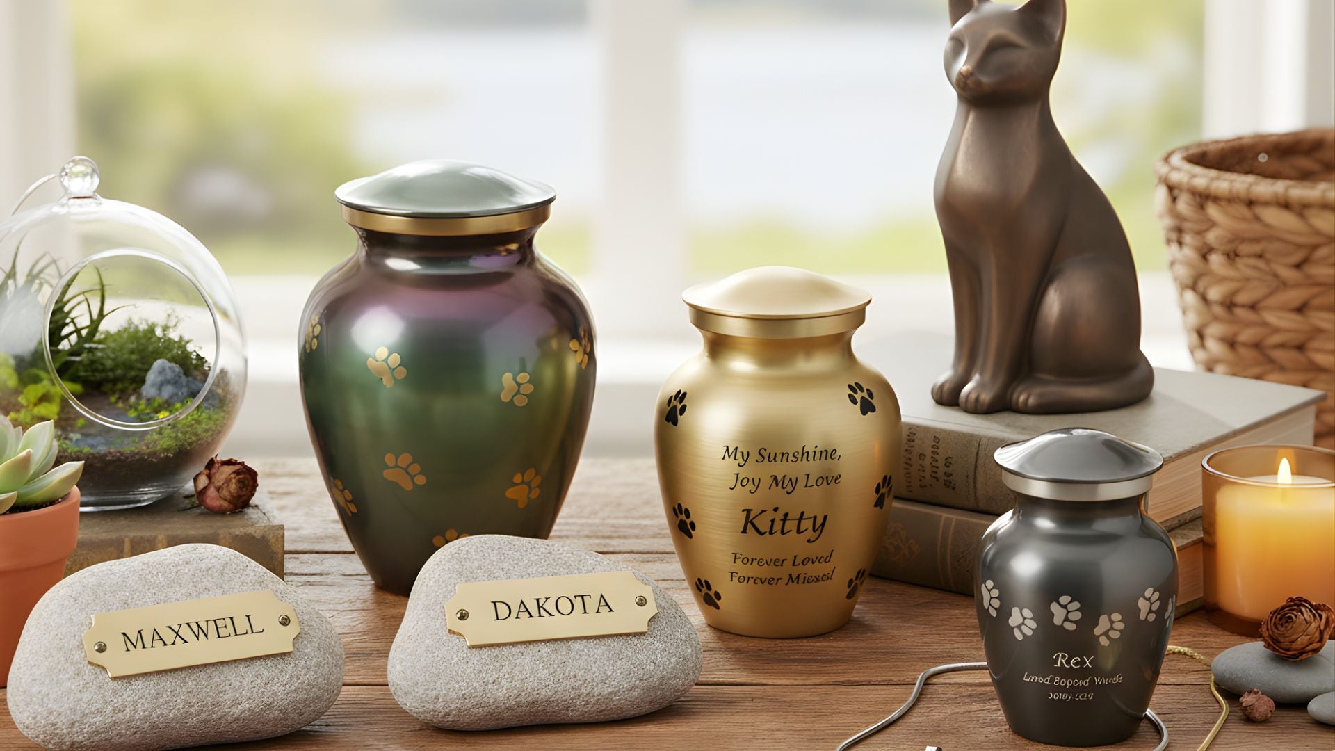 Pet Cremation Urns & Pendants: How to Choose the Right Memorial (With ...