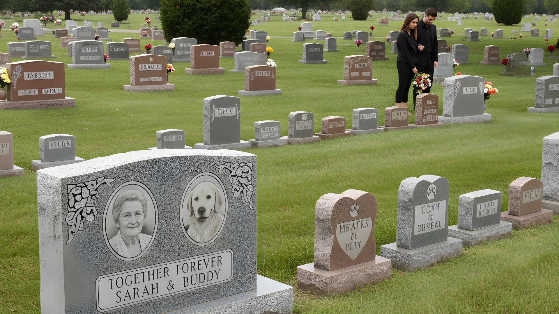Pets in Human Cemeteries: Special Sections, Companion Graves, and What ...