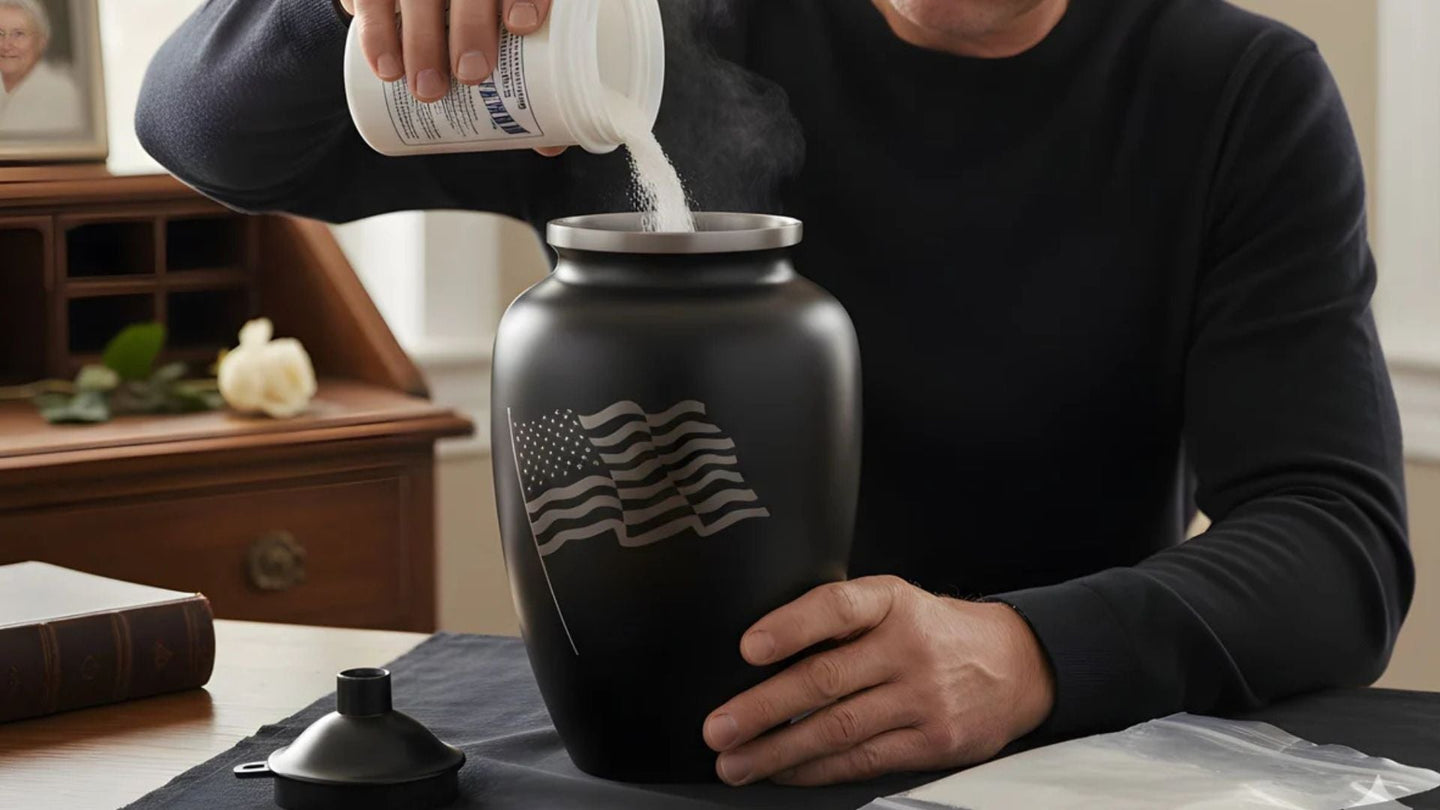 Are Ashes Loose in an Urn? What to Expect and How to Transfer Cremains ...