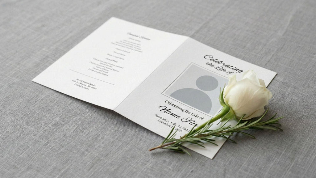 Funeral Program Planning: Templates, Examples & Memorial Options ...