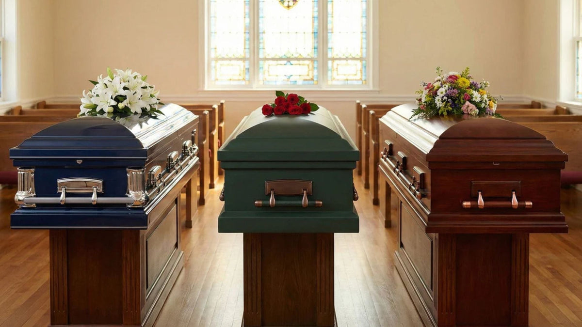 Guide to Casket and Urn Colors: Meaningful Funeral Choices | Funeral ...