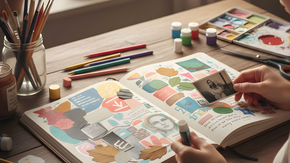 Right-Brain Journaling for Grief: Collage, Sketching, and Visual Story ...