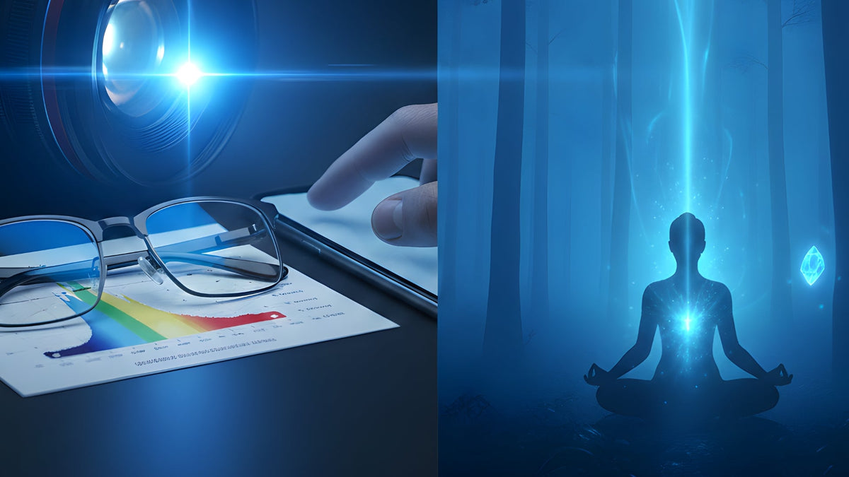 Seeing Blue Light or Blue Reflections: Optical Causes vs Spiritual Mea ...