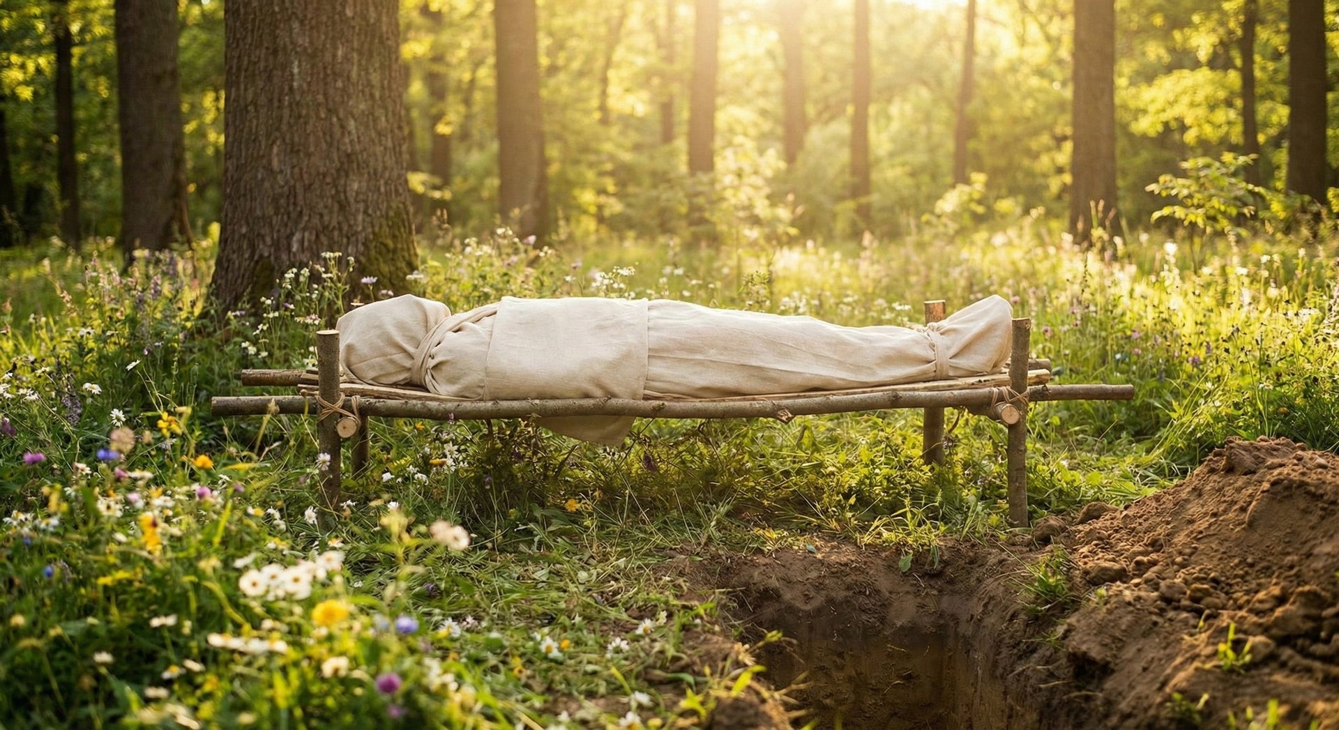 Shroud Burial: How Burial Without a Casket Works (and What to Know Abo ...
