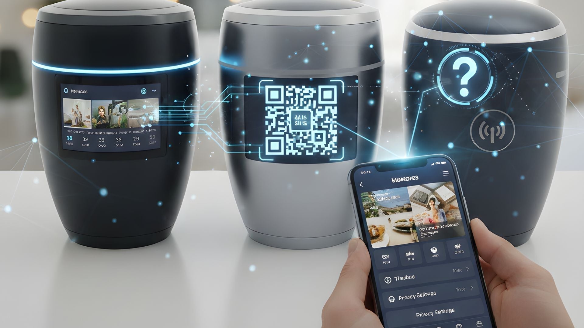 Smart Urns Explained: Screens, QR Codes, NFC, Apps, and the Privacy Qu ...
