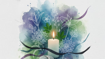 Symbols of Sadness and Grief: Flowers, Colors, and Meaningful Memorial ...