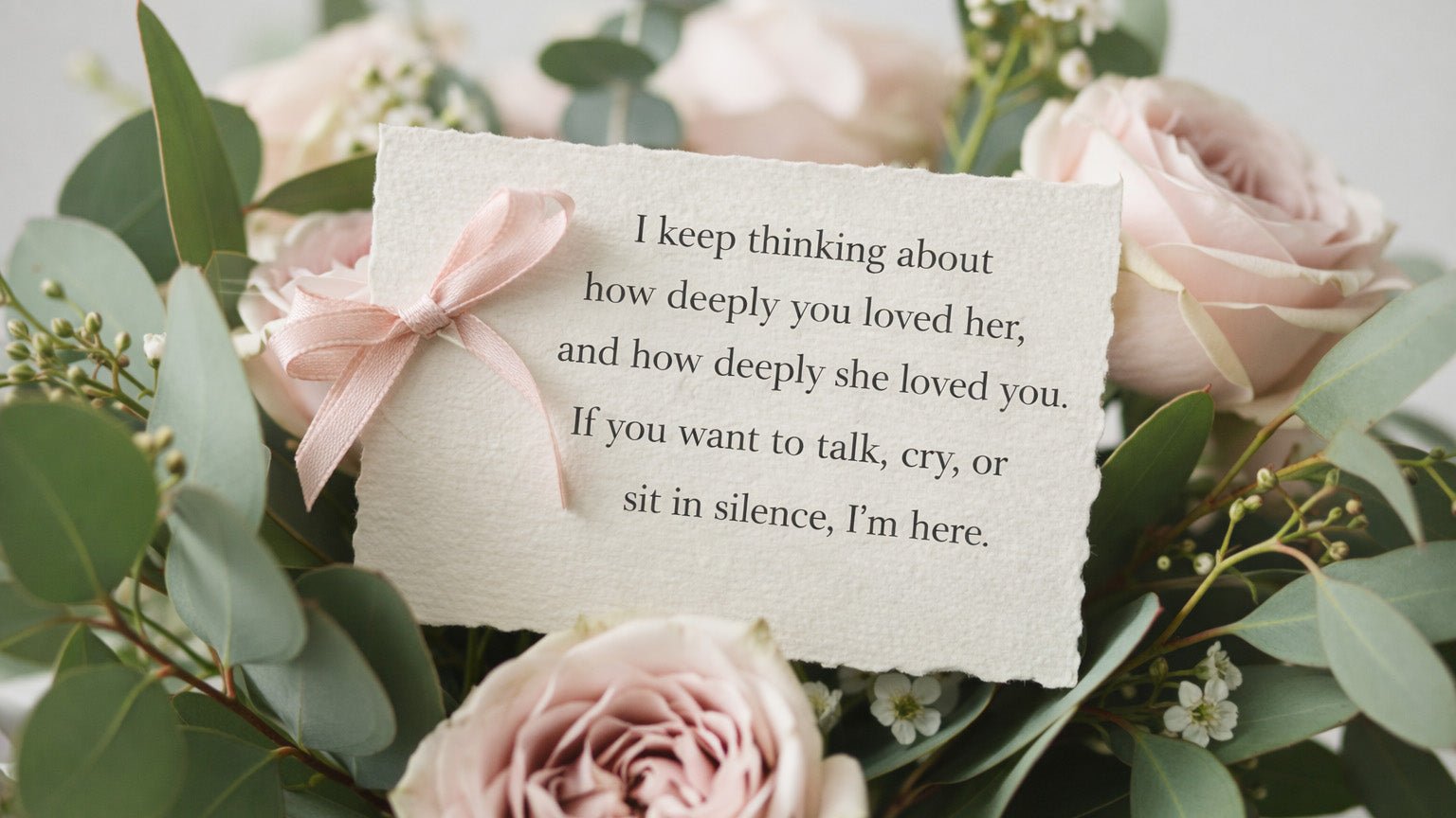 Sympathy Messages That Don’t Sound Generic: Examples for Cards, Texts ...