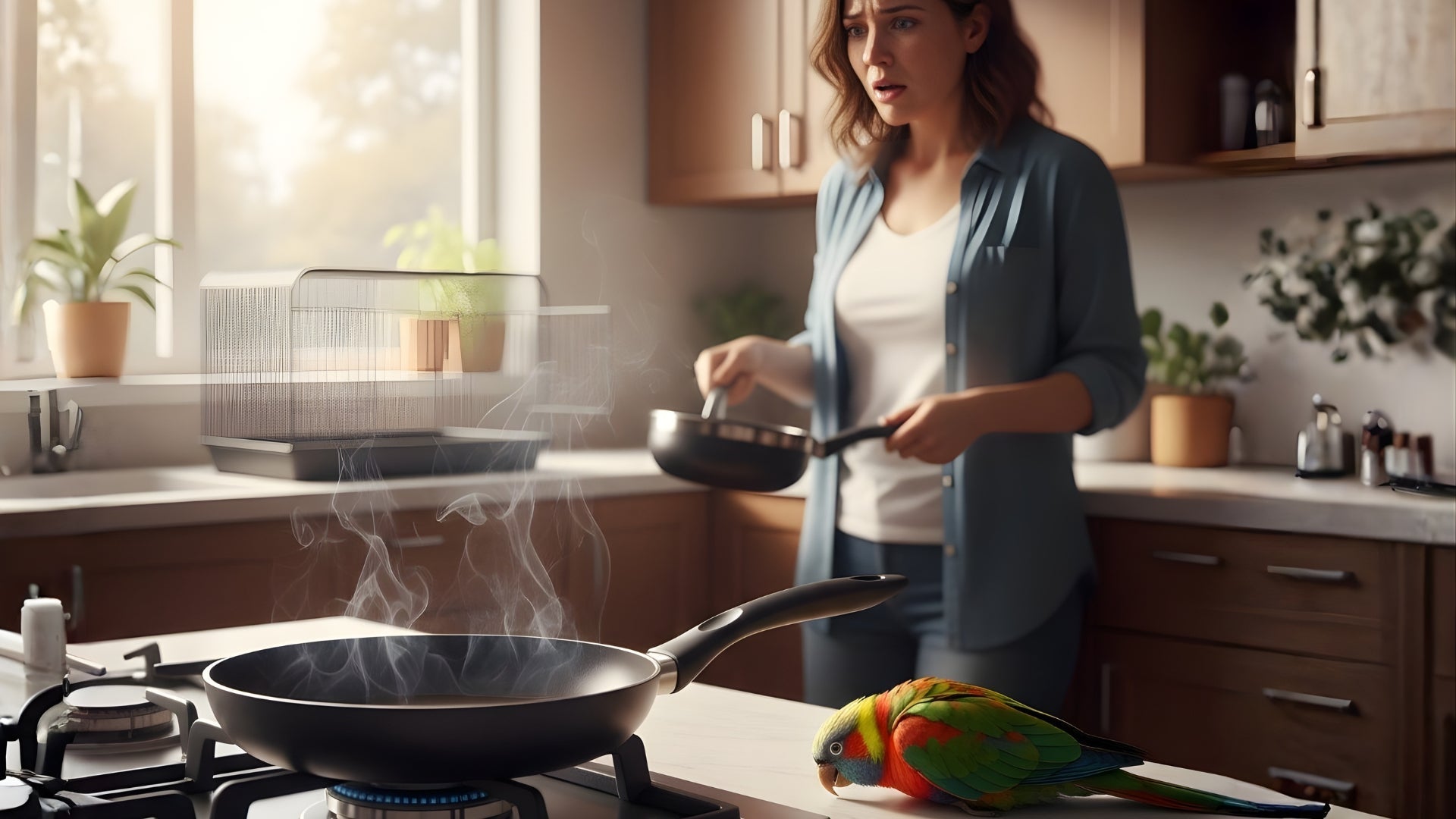 Teflon Toxicity in Birds: How PTFE Fumes Cause Sudden Death and How to ...