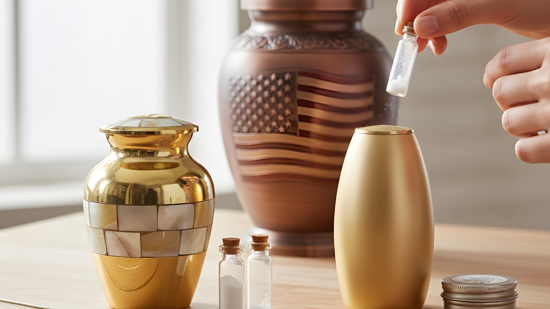 Tiny Urns and Keepsakes: Sharing Ashes, Mini Urn Sizes, and Jewelry Op ...