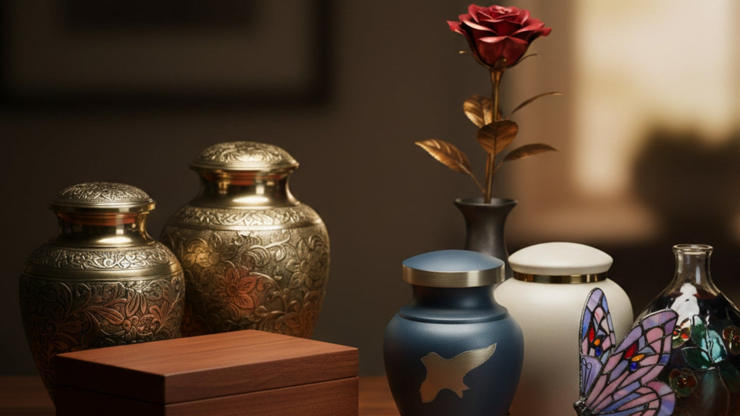 Types of Cremation Urns Explained: Choosing the Right Urn by Style, Ma ...