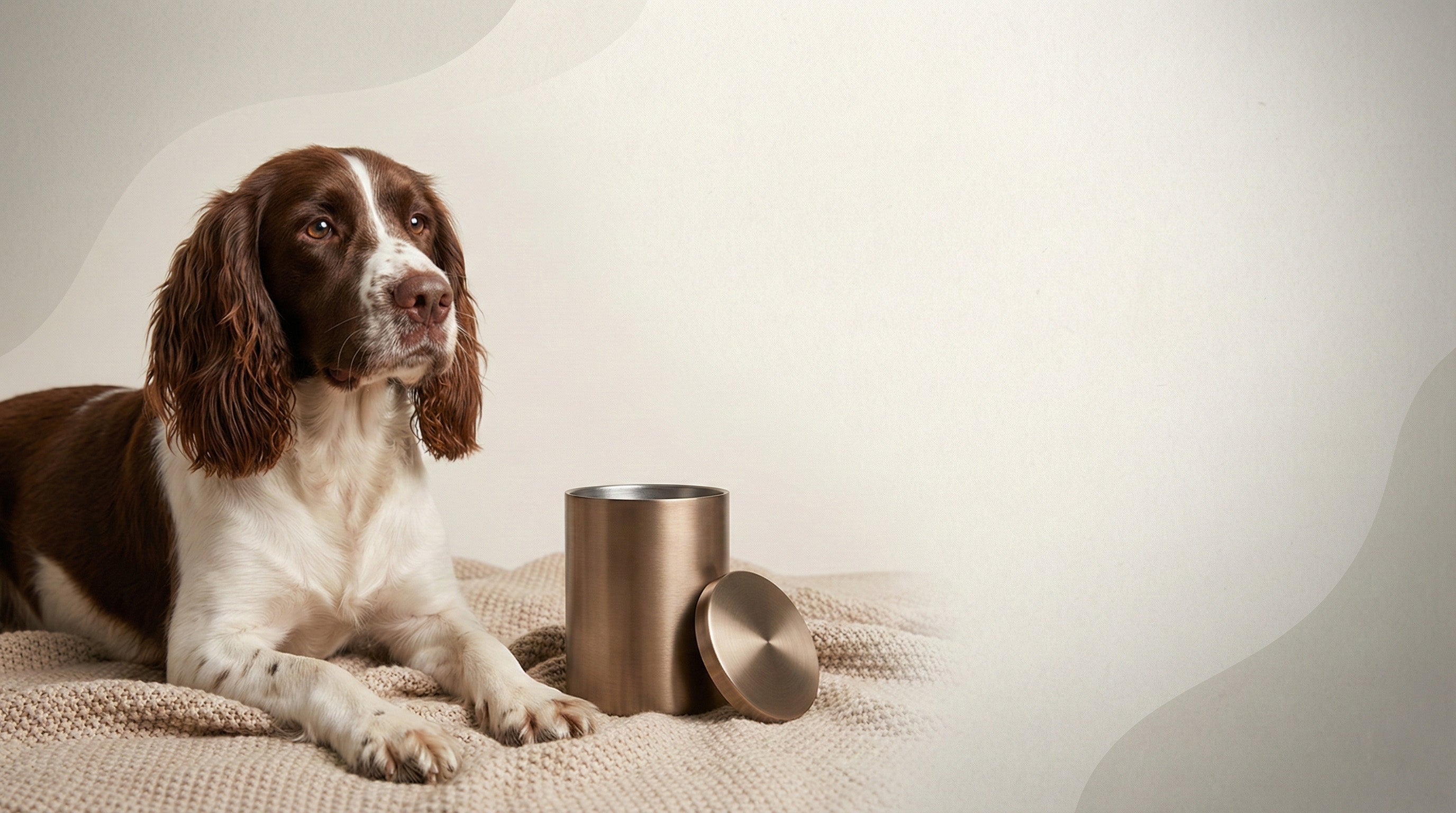 Urn Size for an English Springer Spaniel: Cubic Inches Guide (Medium v ...