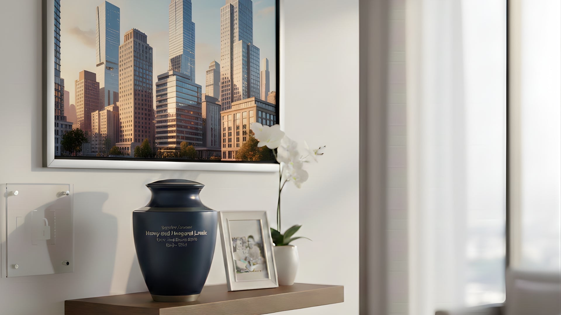 Wall-Mounted Urns: Memorial Art Displays, Mounting Hardware, and Safet ...