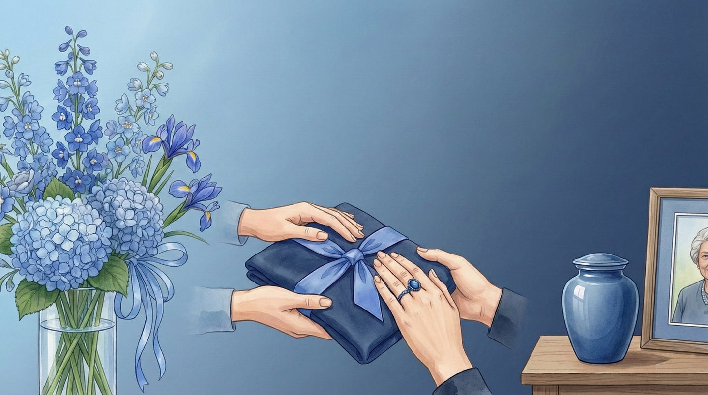 What Does Blue Mean at a Funeral? Color Symbolism, Etiquette, and Flow ...