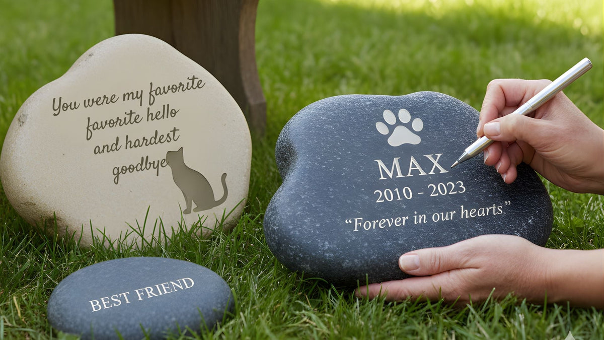 What to Write on a Pet Memorial Stone: Engraving Ideas, Quotes, and La ...