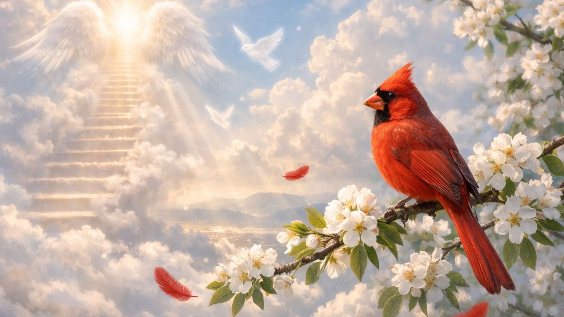 When a Cardinal Appears: Sympathy Quotes & Sayings About Loved Ones in ...
