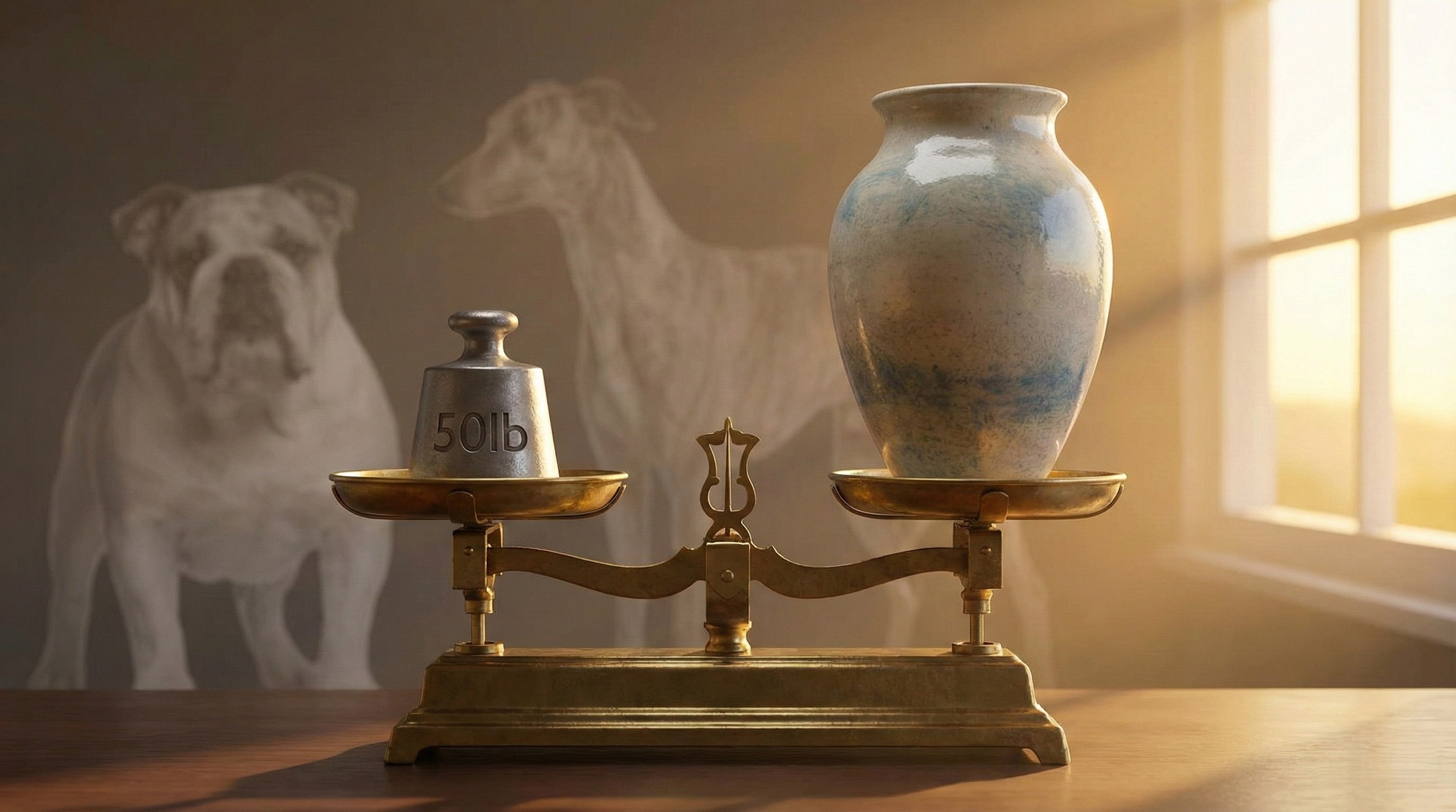 Why Your 50 lb Bulldog Needs a Bigger Urn Than Your 50 lb Greyhound ...