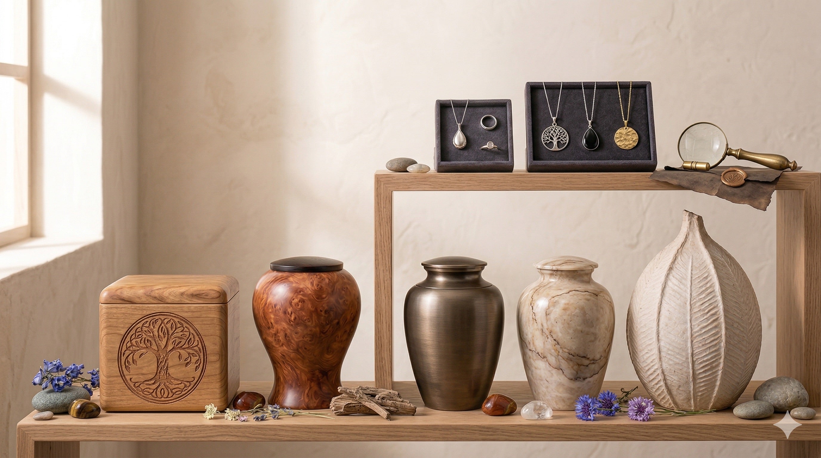 All Cremation Urns for Ashes & Cremation Jewelry | Funeral.com, Inc.