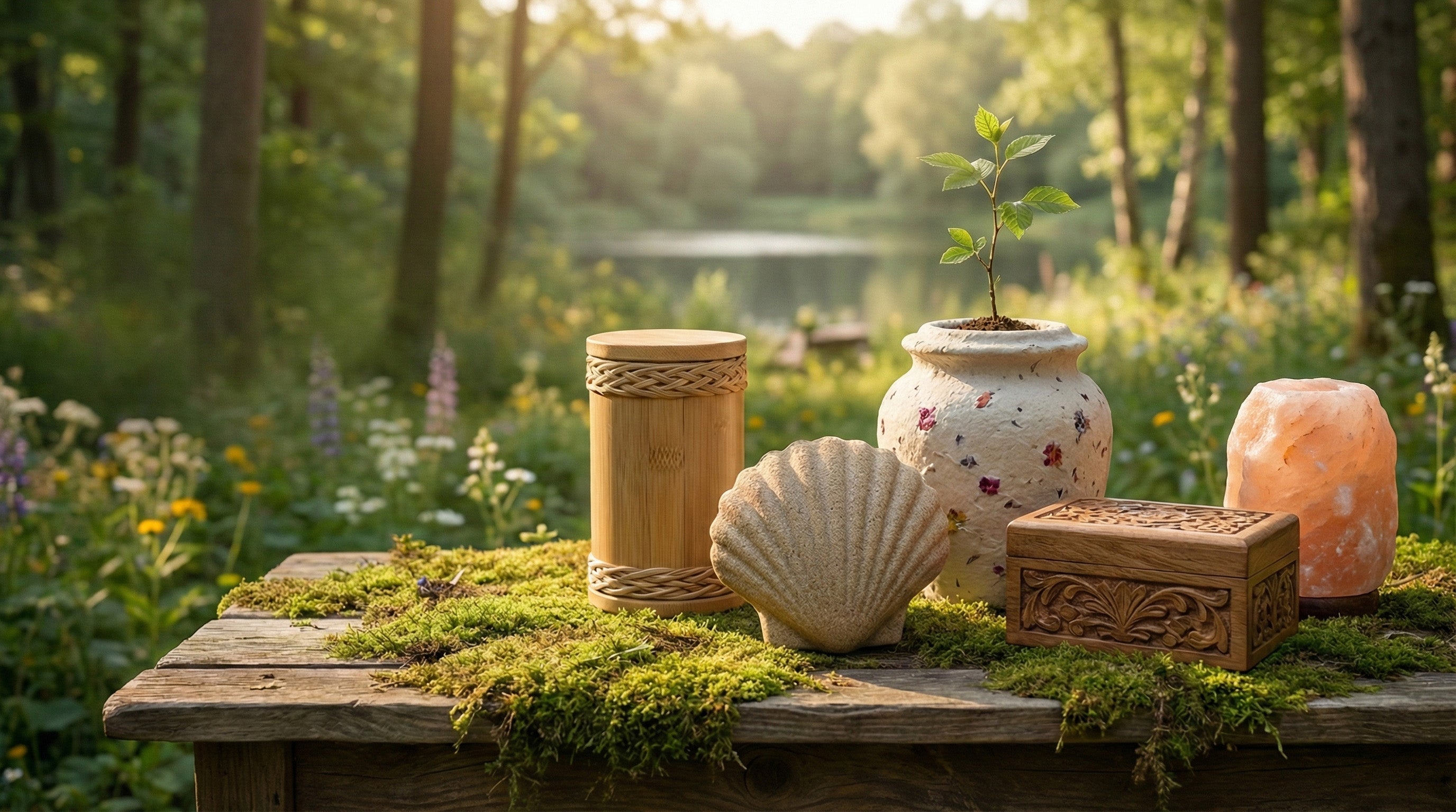 Biodegradable & Eco-Friendly Urns for Ashes | Funeral.com, Inc.