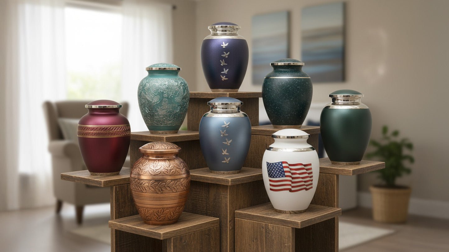 Full Size Cremation Urns for Ashes - Adult Memorial Urns - Page 2 ...