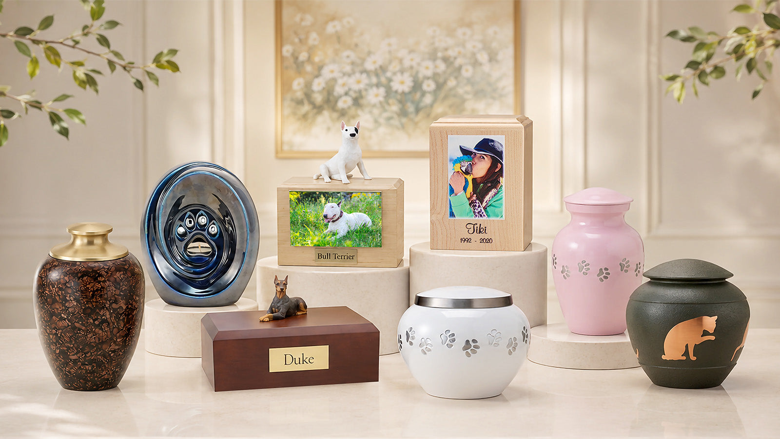 Medium Pet Cremation Urns | Dog & Cat Ashes Memorial Urns - Page 13 ...