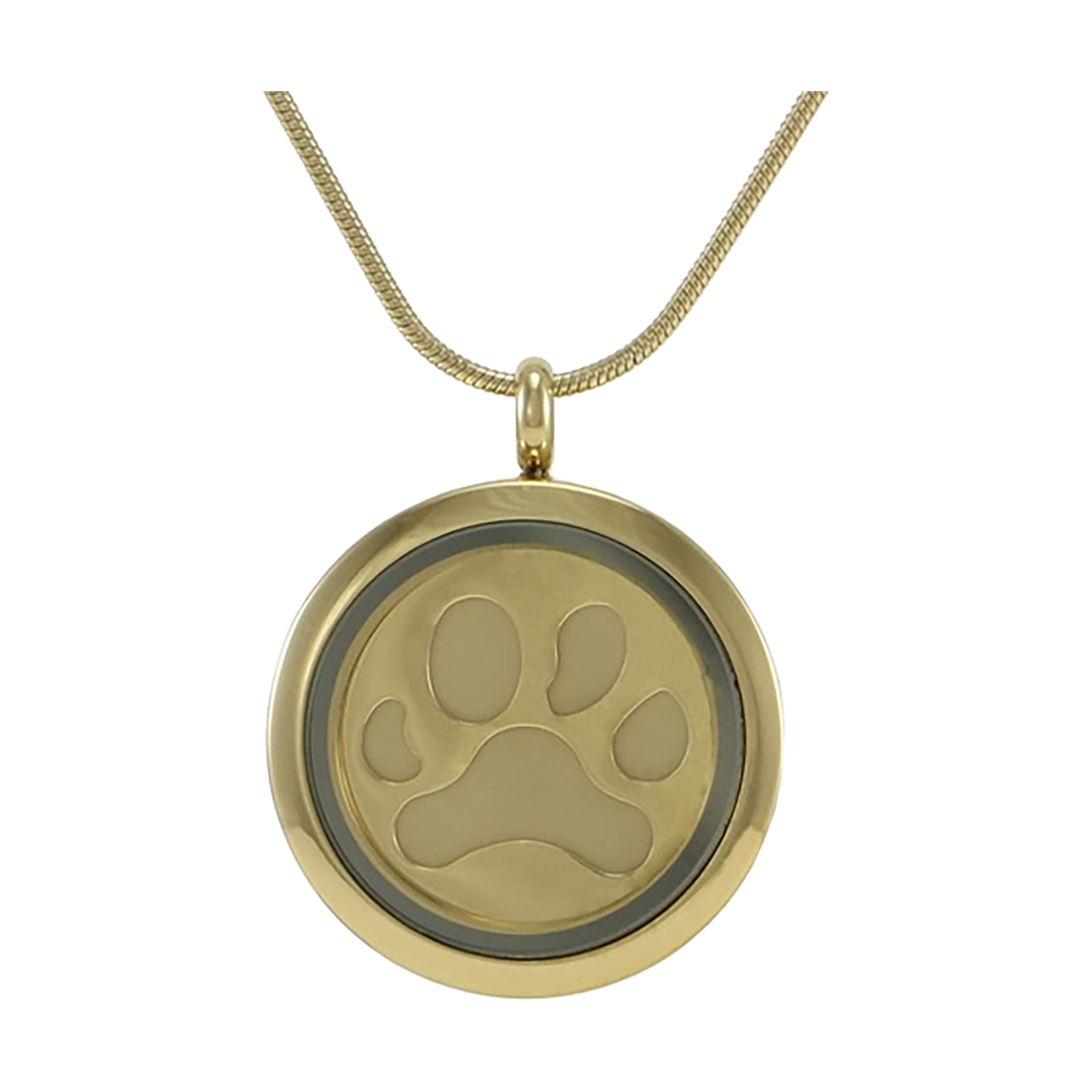 Bronze Paw Hinged Pendant with Two Inserts | Cremation Jewelry ...