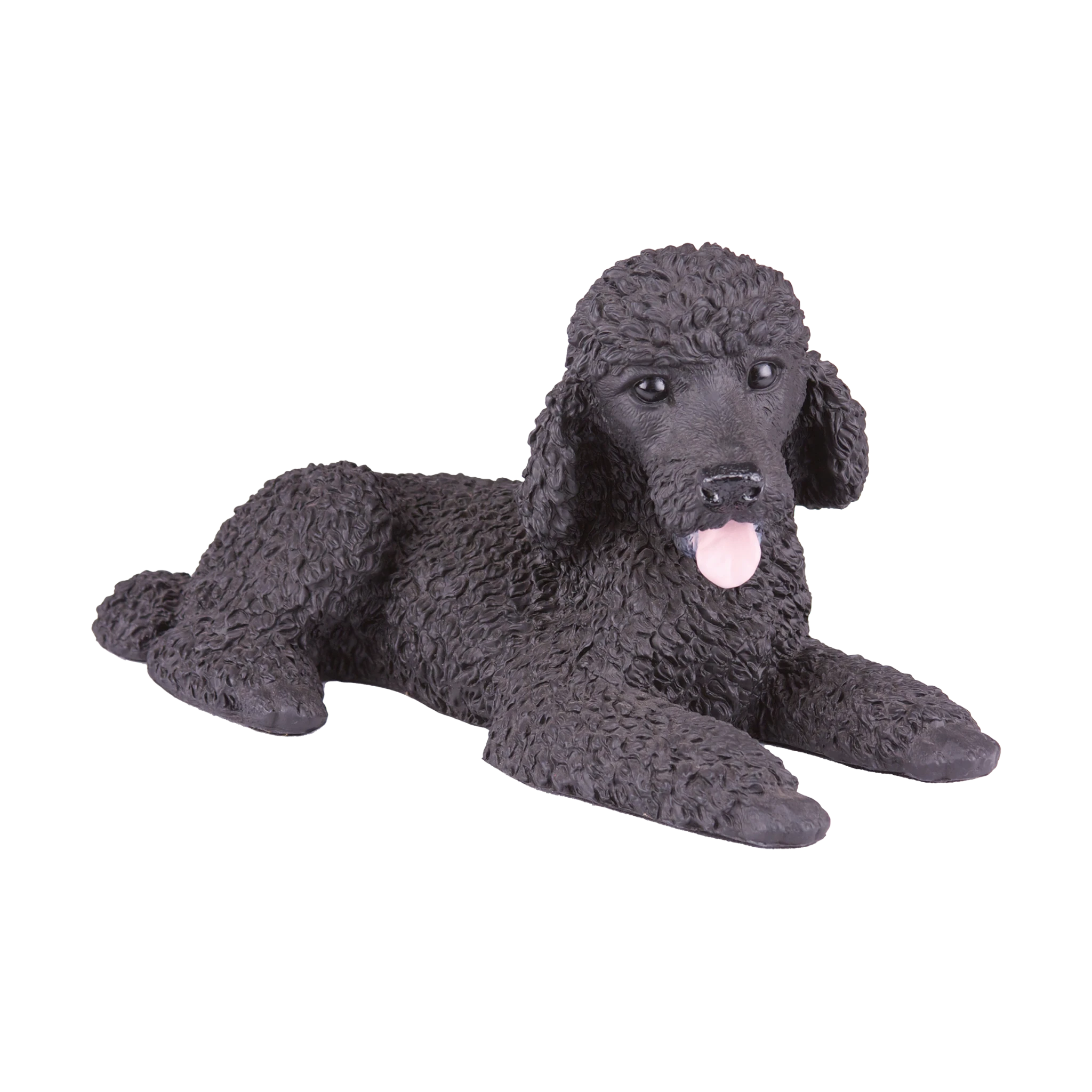 Black Poodle Resin Figurine Urn | Extra Large Pet Urn | Funeral.com, Inc.