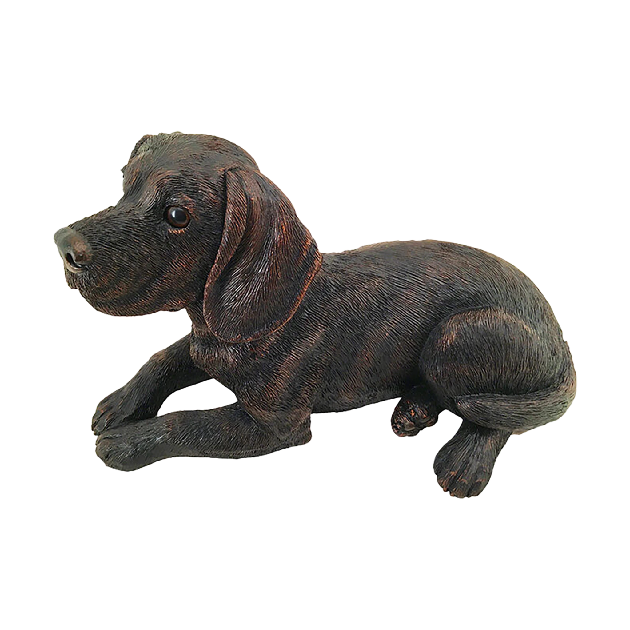 Bronze Beagle Lying Down Figurine Urn | Large ShadowCast Pet Urn ...