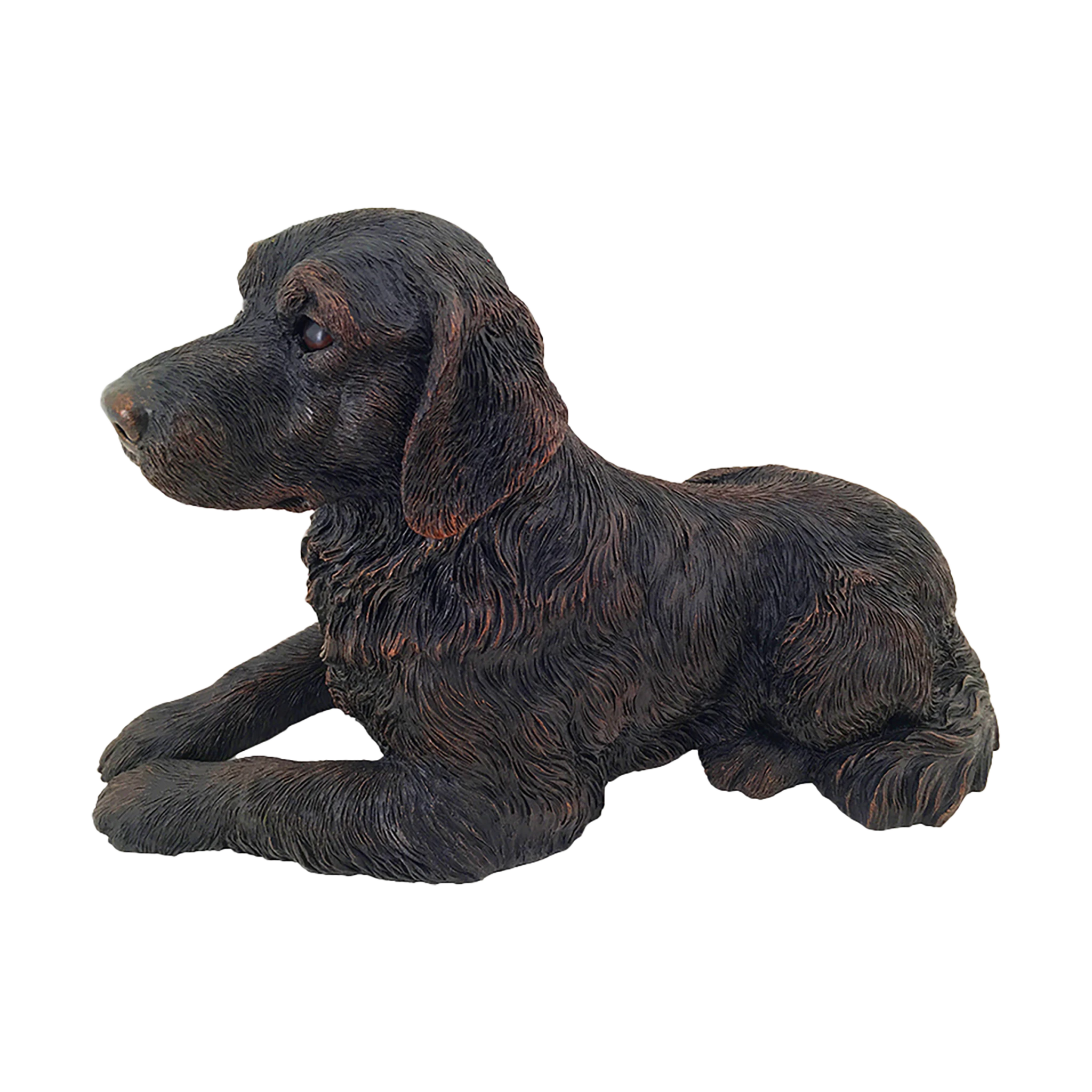 Bronze Golden Retriever ShadowCast Figurine Urn | 115 cu in | Funeral ...