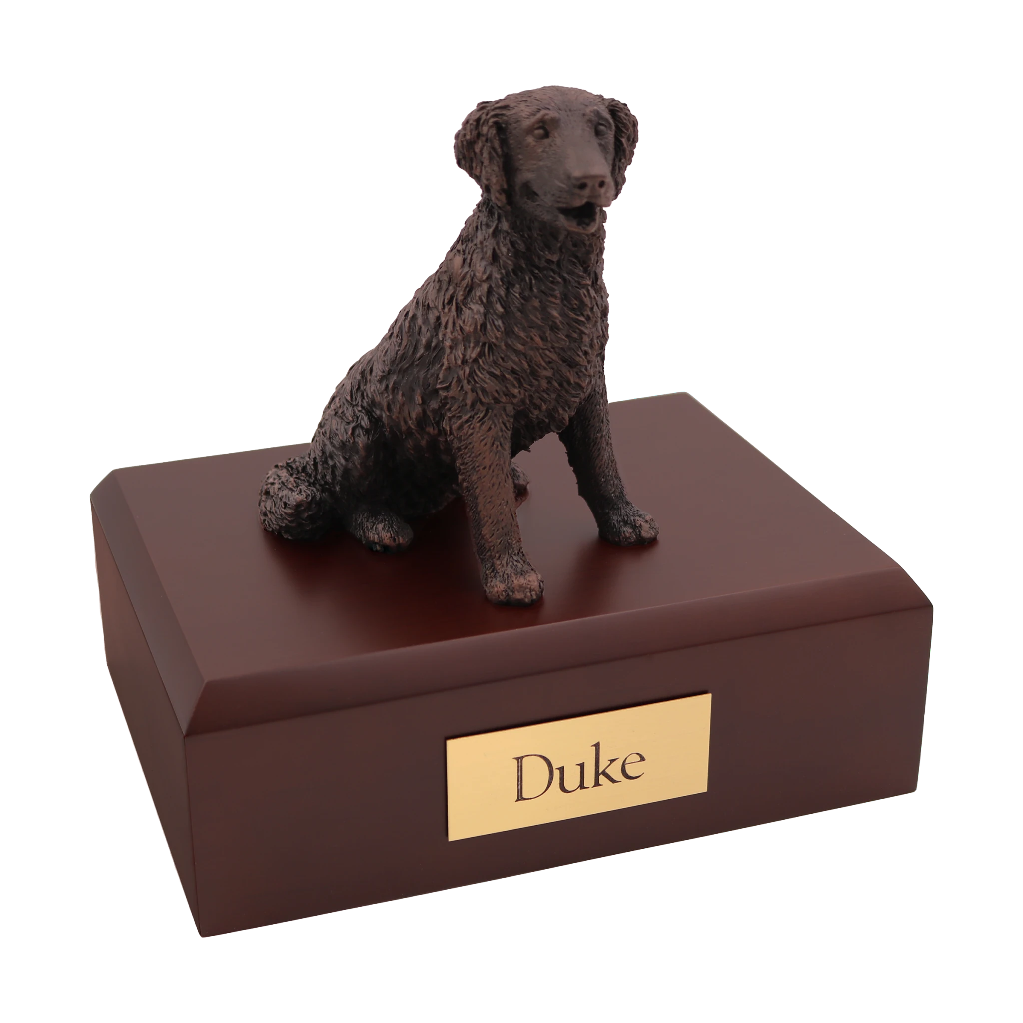 Bronze Labrador Figurine Pet Urn | Handcrafted Resin Memorial | Funeral ...