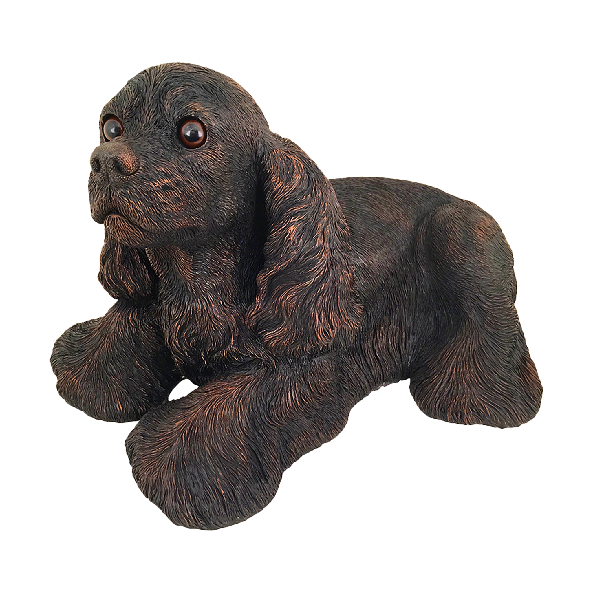 Bronze Cocker Spaniel ShadowCast Figurine Urn | 121 cu in | Funeral.com ...