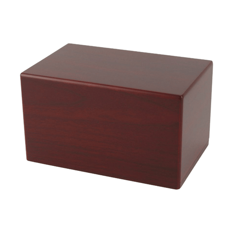 Cherry Woodgrain Box Extra Small Cremation Urn – MDF Memorial | Funeral ...