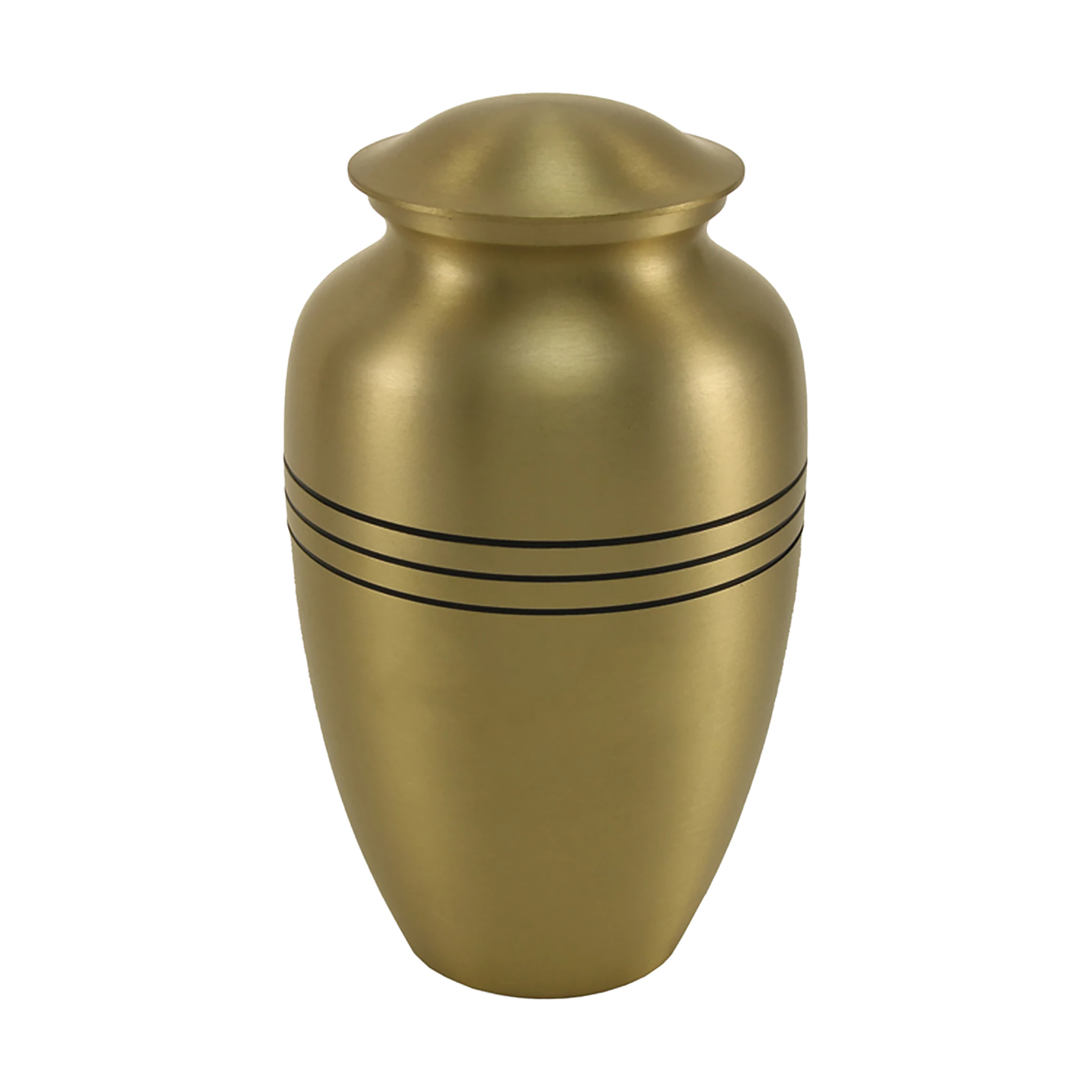 Classic Bronze Three Band Adult Cremation Urn | 195 Cu In | Funeral.com ...