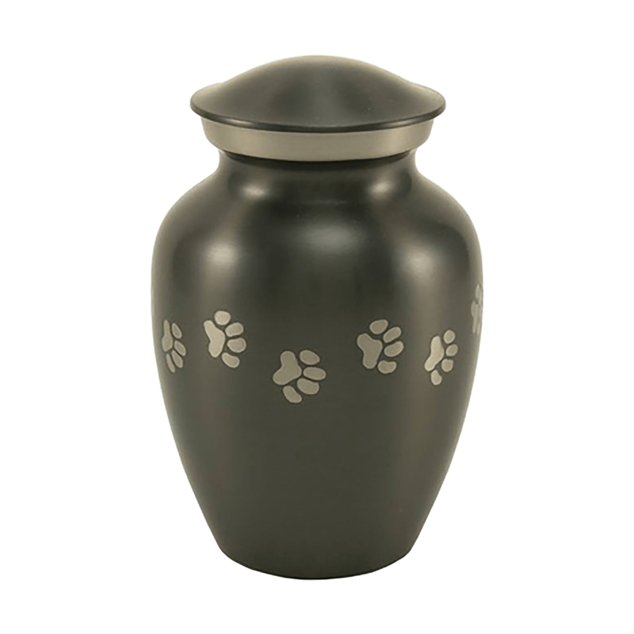 Classic Slate Paw Print Band Pet Urn – Medium | Funeral.com, Inc.