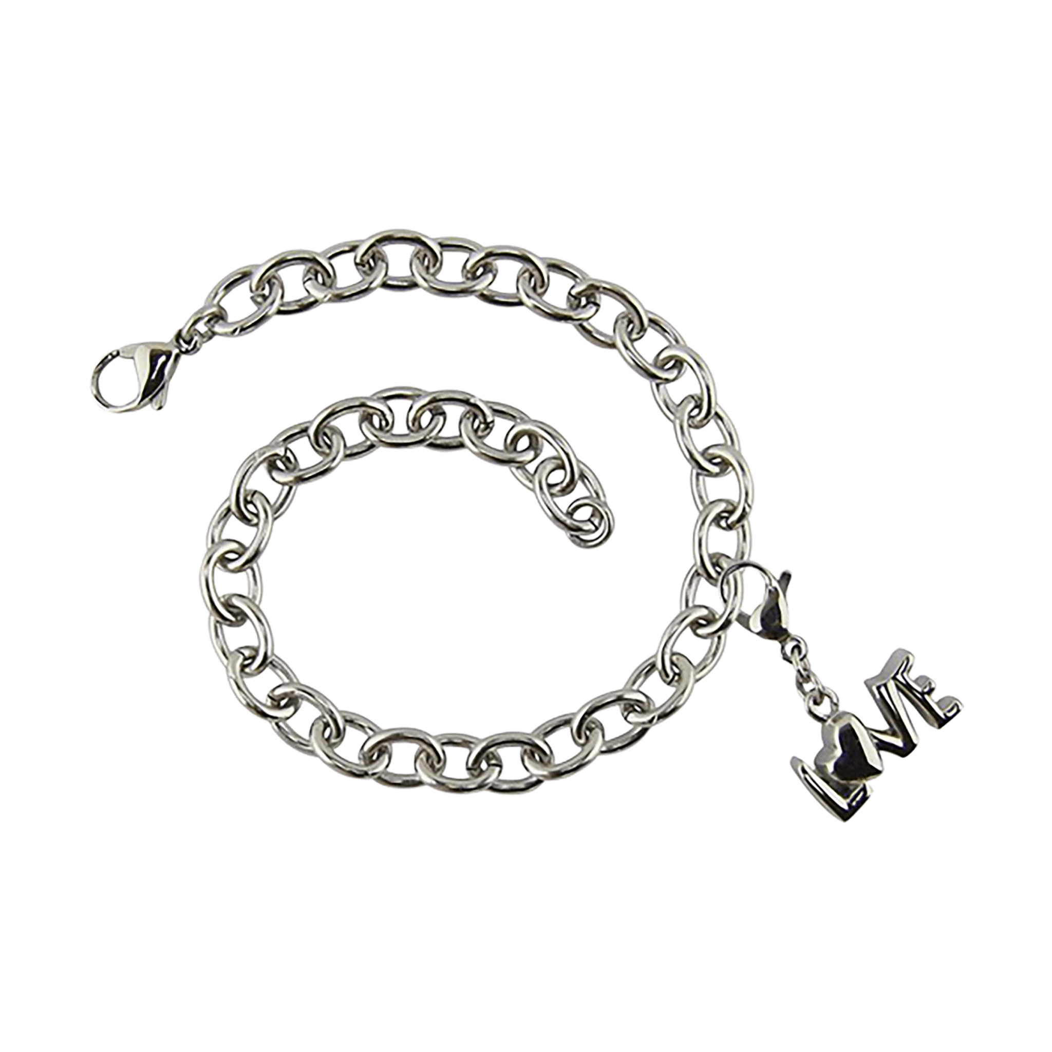 Cremation Bracelet with LOVE Charm | Funeral.com, Inc.
