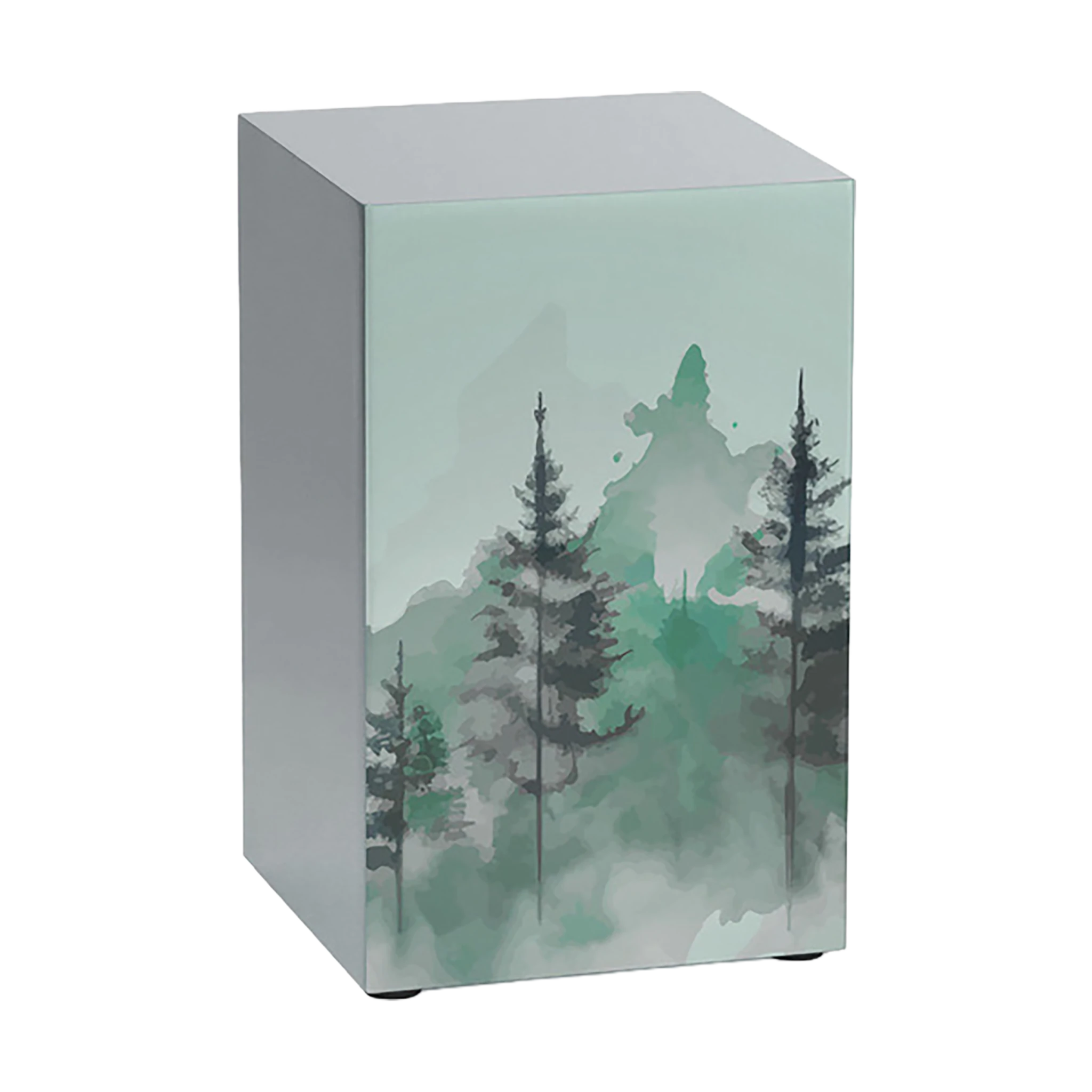Tranquil Forest Cremation Urn | Pewter Finish | Funeral.com, Inc.