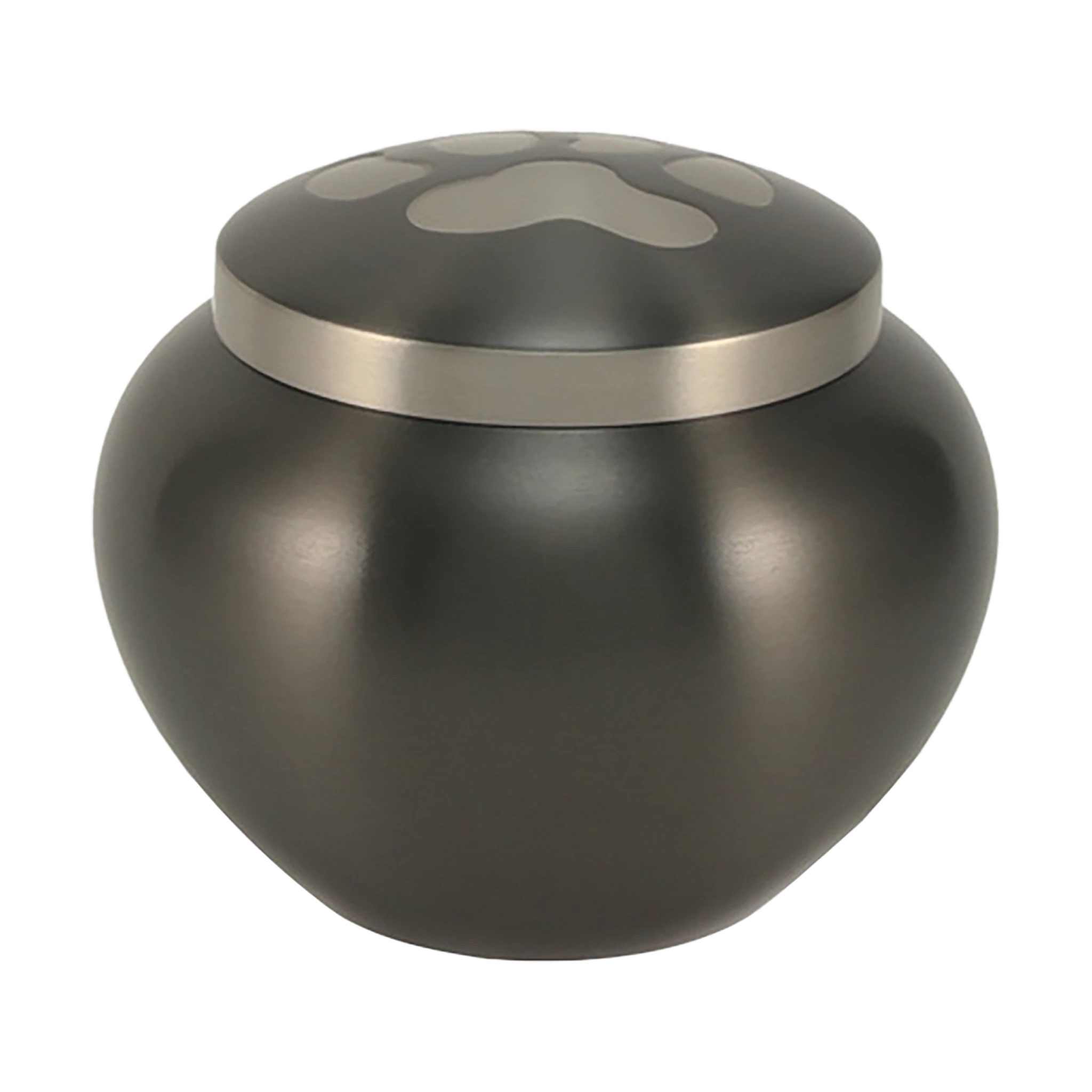 Slate Paw Print Large Pet Cremation Urn | 70 Cu In | Funeral.com, Inc.