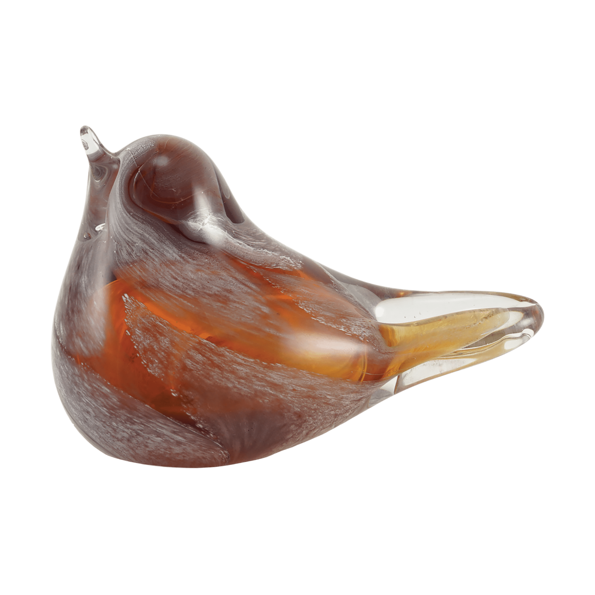 Songbird Amber Glass Keepsake Urn | Unique Memorial | Funeral.com, Inc.